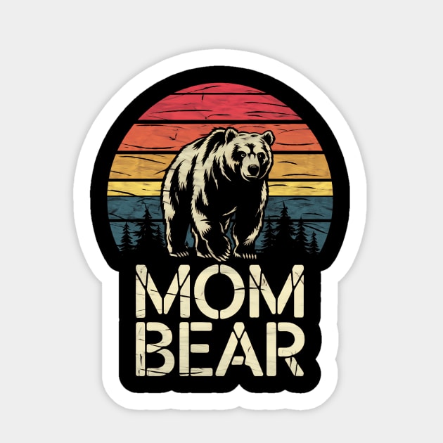 Mom Bear 2025 Mothers day - Mom Bear 2025 Mothers Day - Sticker | TeePublic